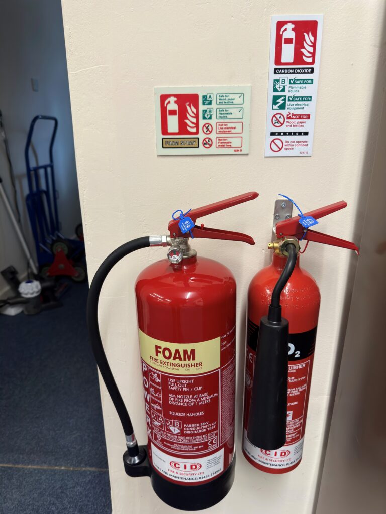 Fire Extinguishers - CID Fire and Security
